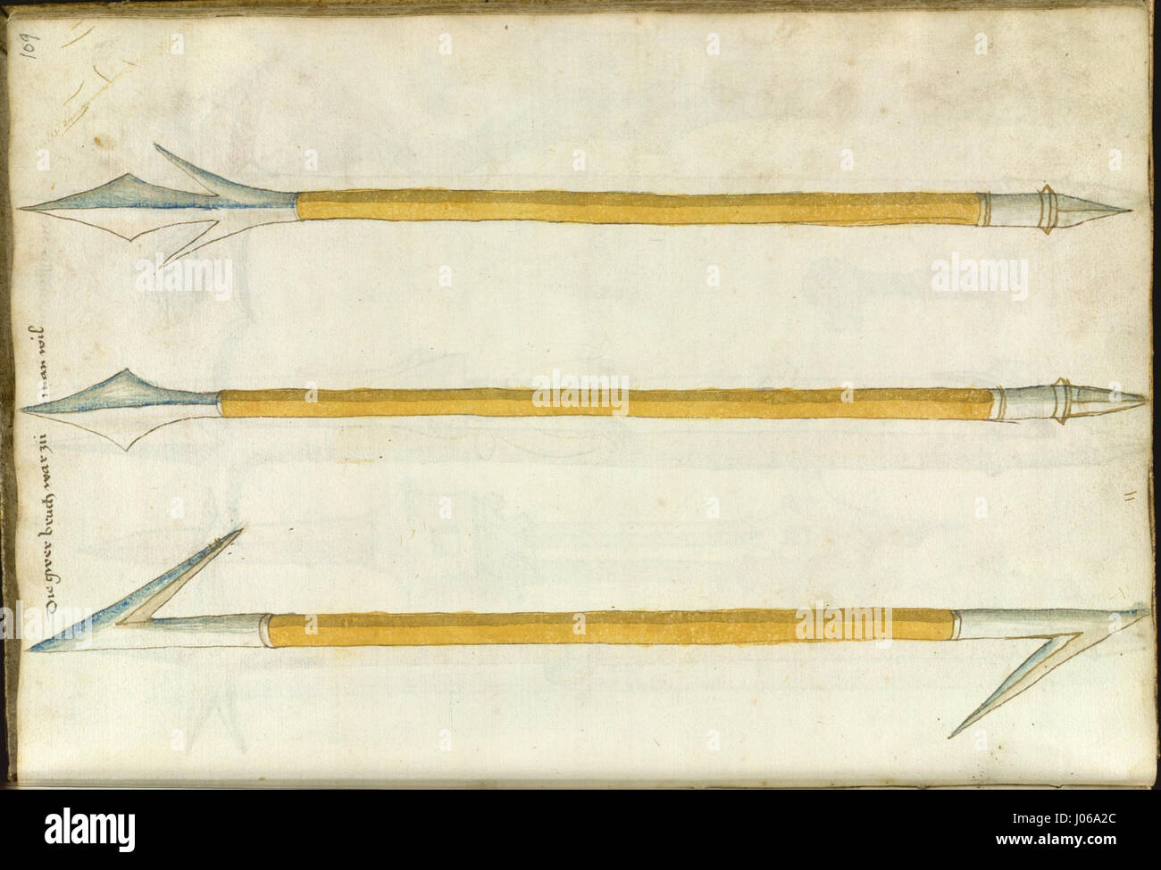 The manuscript 'Ms.Thott.290.2§ 109r' is an illuminated medieval text ...