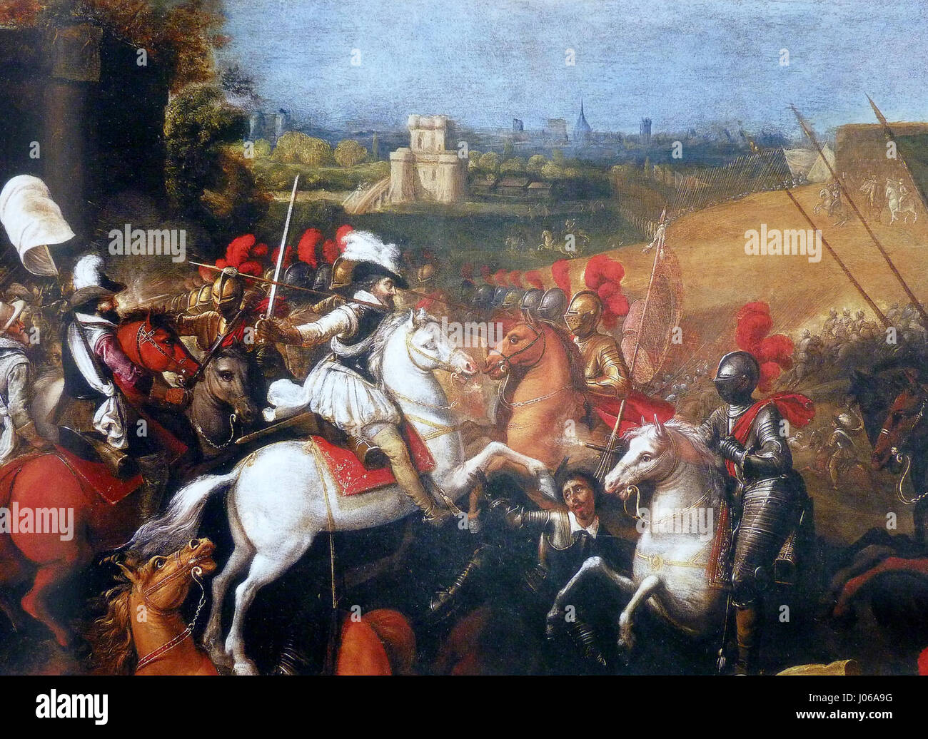 ‘Henri IV – La Bataille d'Arques’ portrays the decisive Battle of ...
