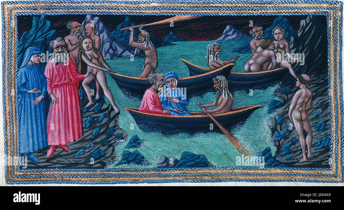 This work titled 'Inf. 03 Caronte' by Priamo della Quercia, dating from ...