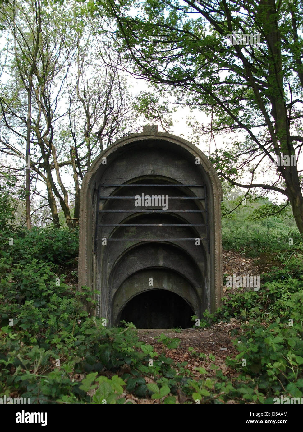 One of the five main entrances to the shelter. WATFORD, UK: LOOK INSIDE ...