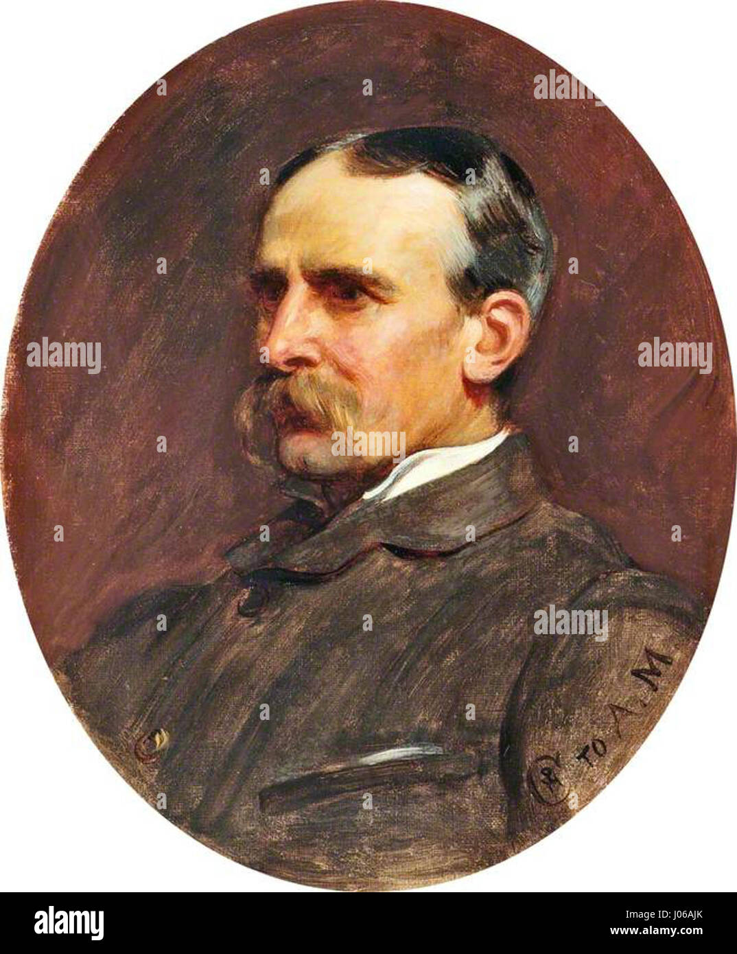 Philip Hermogenes Calderon’s painting 'Briton Riviere' portrays a scene ...