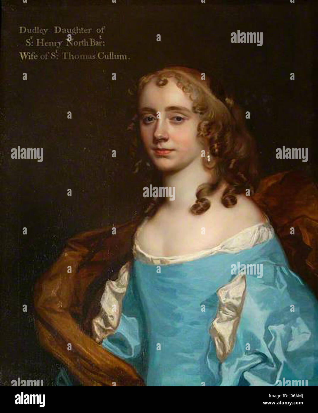 Portrait of Dudleia Cullum, née North, known as Lady Cullum. She was a ...