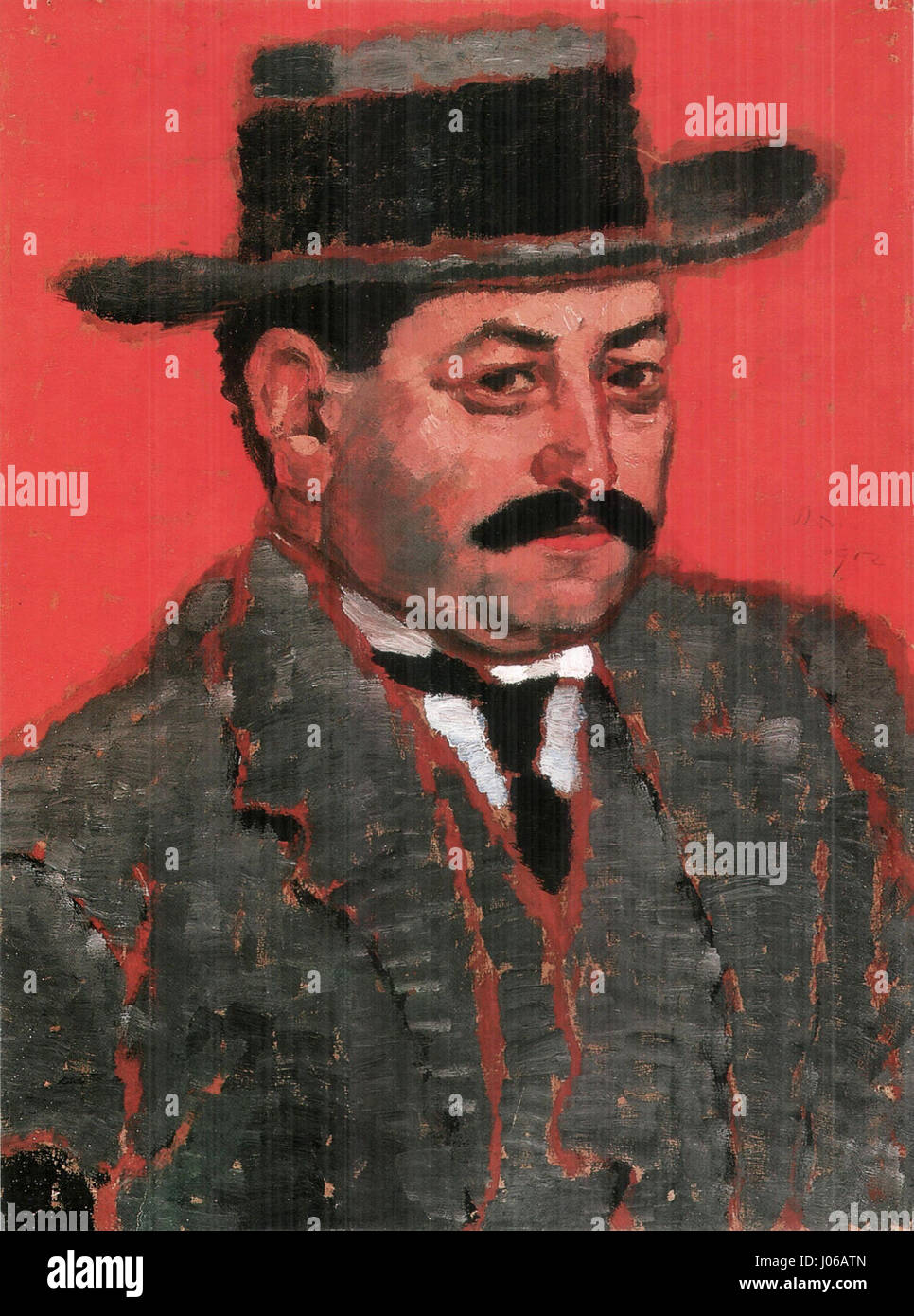 'Rippl Rónai József Nemes Marcell' (1912) portrays the Hungarian artist ...