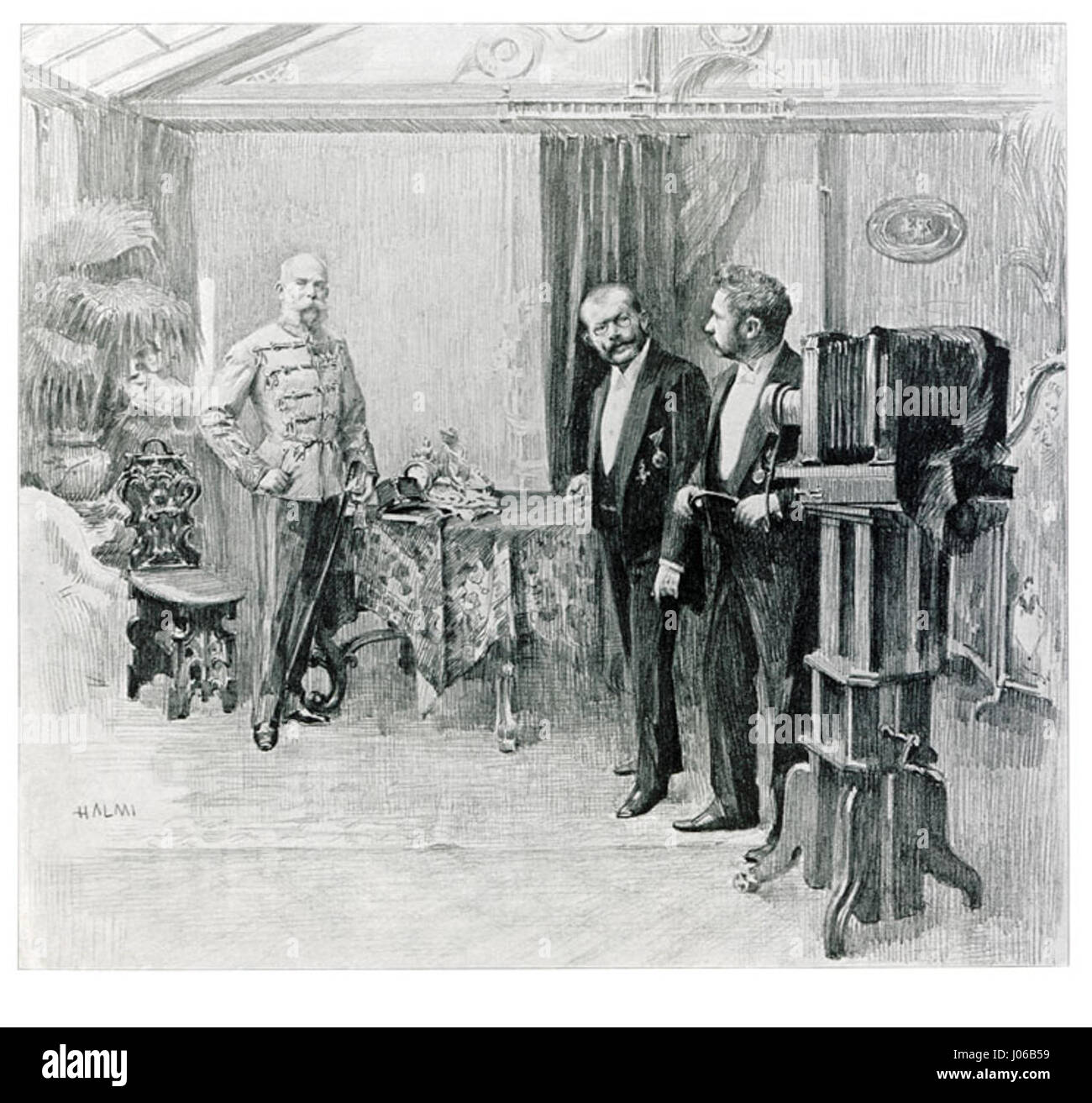 This work by Halmi A depicts 'Koller muterm‚ben' (possibly referring to ...