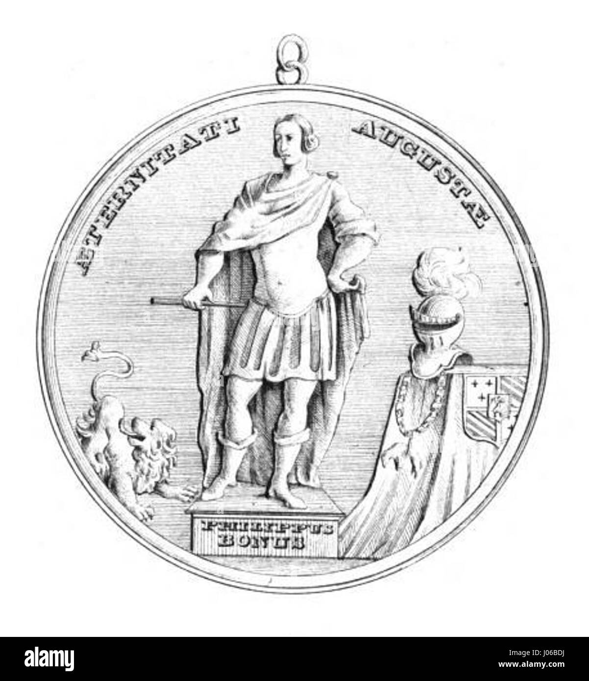 Virgin mary medal Black and White Stock Photos & Images - Alamy