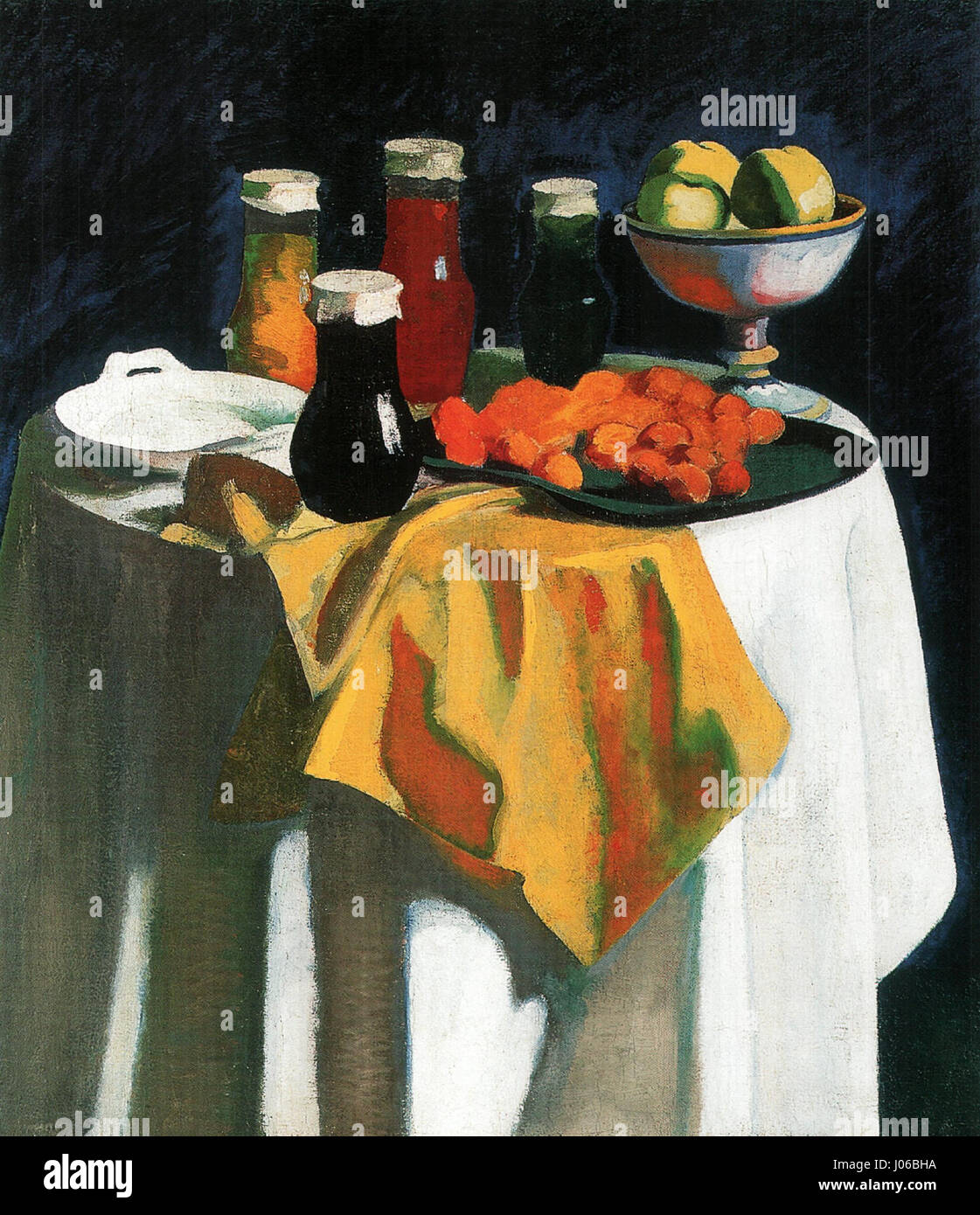 'Still Life A' by Czigány is a detailed representation of everyday ...