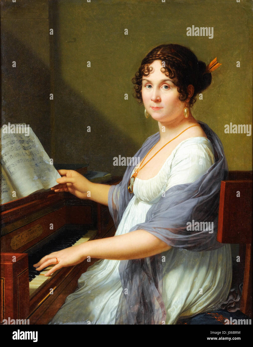 François-Xavier Fabre’s portrait of Madam Louis-François Bertin ...