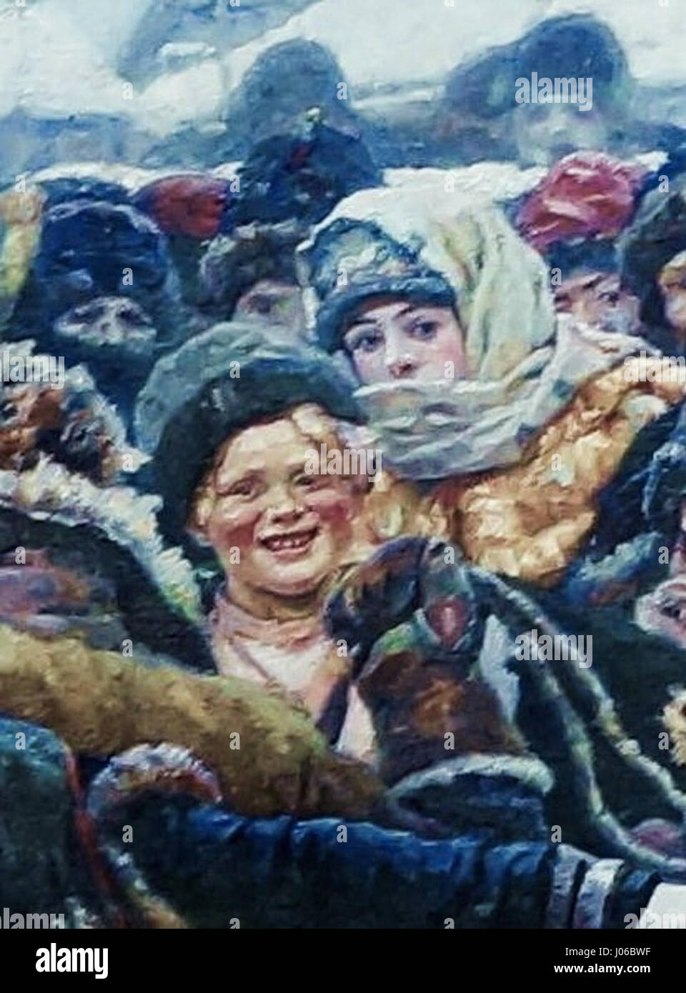 The 'Boyarina Morozova' by V. Surikov captures a pivotal moment in ...