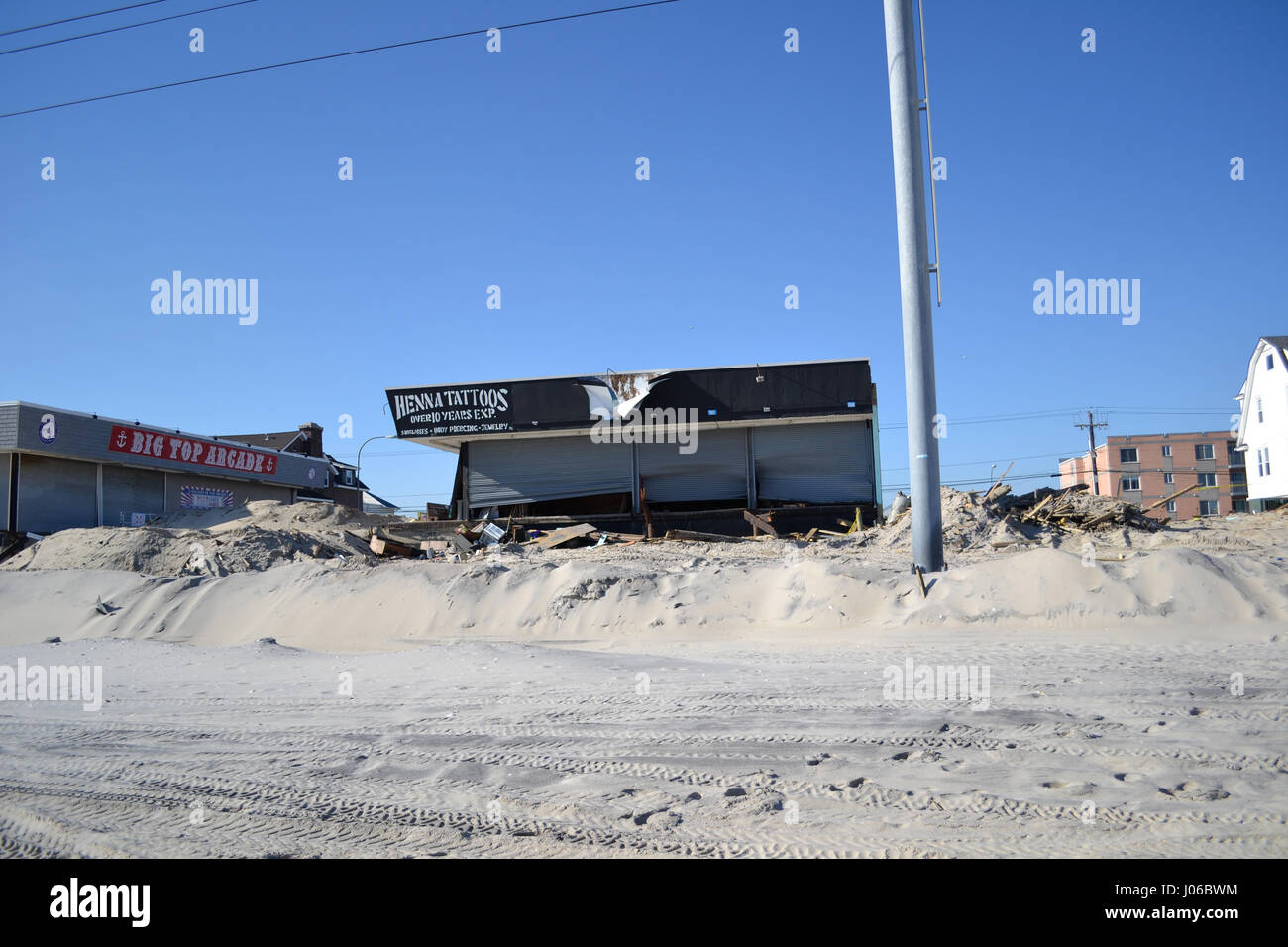 NEW JERSEY, USA: AS THE FOURTH anniversary of Hurricane Sandy rolls ...