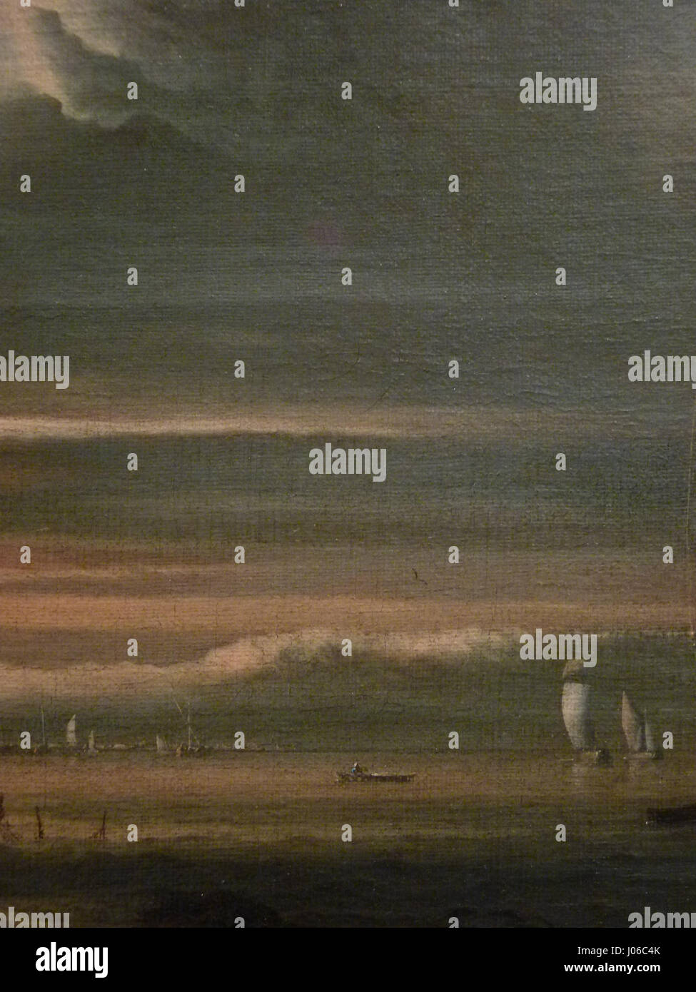 'Vue du Bastion Het Blauwhoofd' by Ludolf Backhuysen is a detailed ...