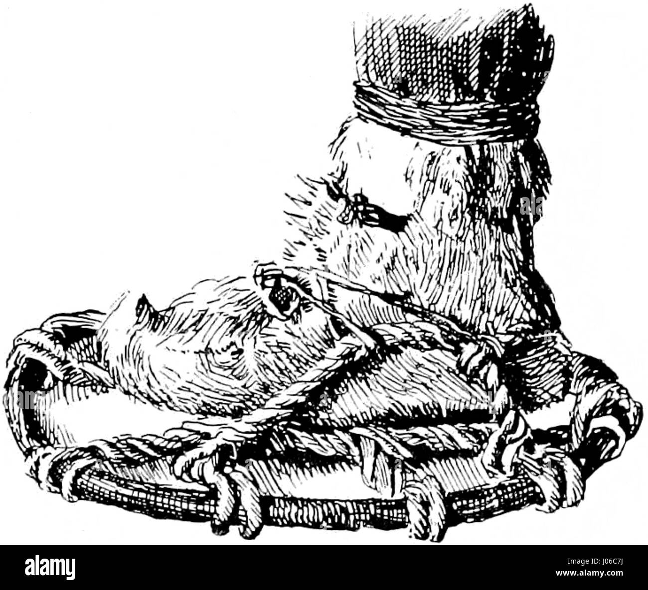 'Truge and Finnesko' refers to a traditional cultural depiction of ...