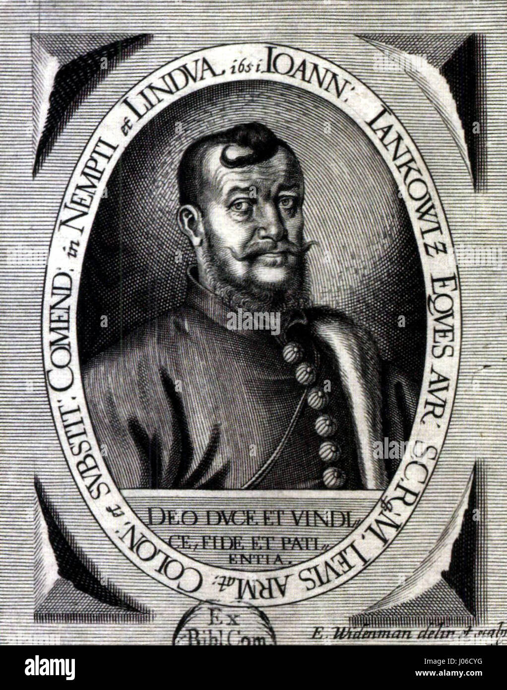 The portrait of János Jankovich, painted by Widemann in 1651, is a ...