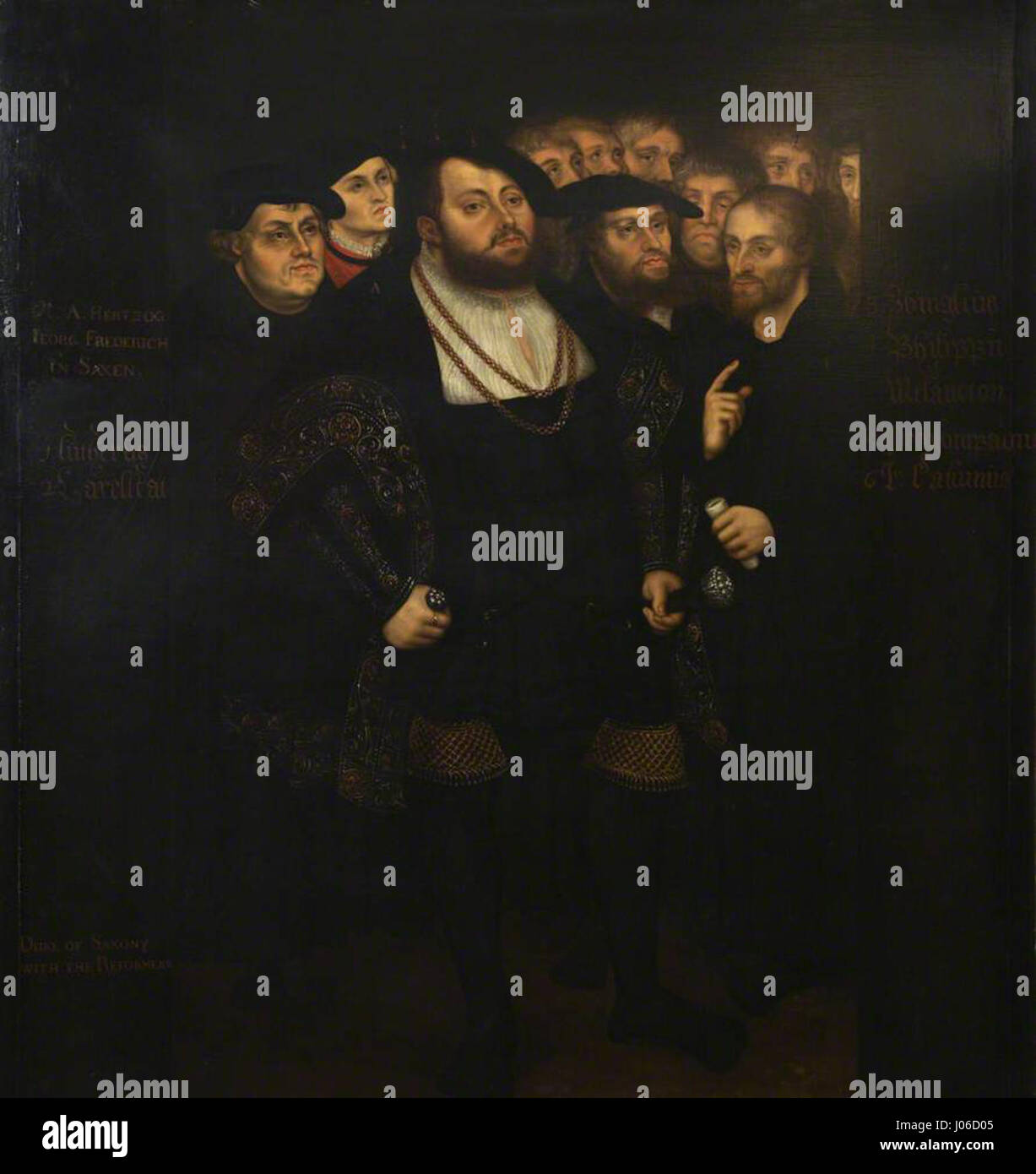 Reformation germany leaders saxony hi-res stock photography and images ...