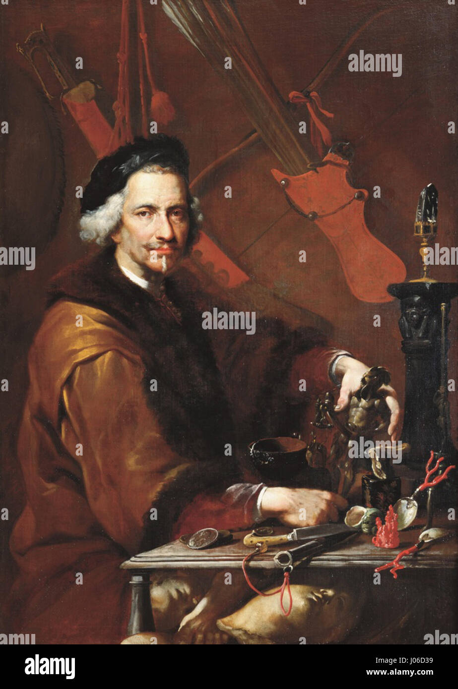 This portrait of Niccolò Simonelli depicts an individual from Italian ...