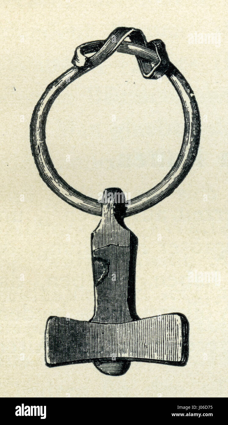 Viking hammer artifact hi-res stock photography and images - Alamy
