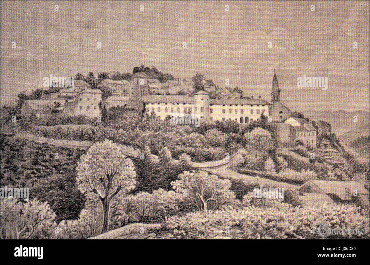 Stanjel Castle, built in the 12th century, is a fortified structure ...