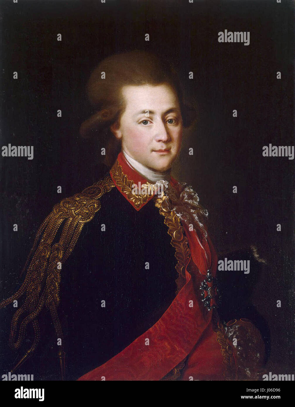 This portrait of Alexander Lanskoi, created by an anonymous artist ...