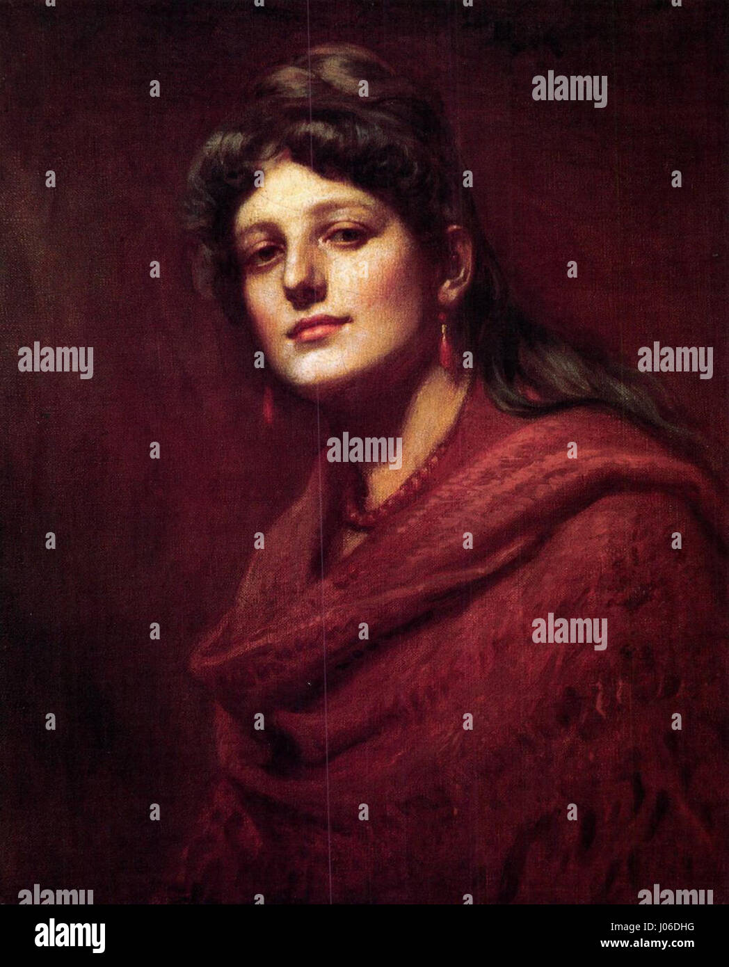 Székely Female Head Study 1880s Stock Photo - Alamy