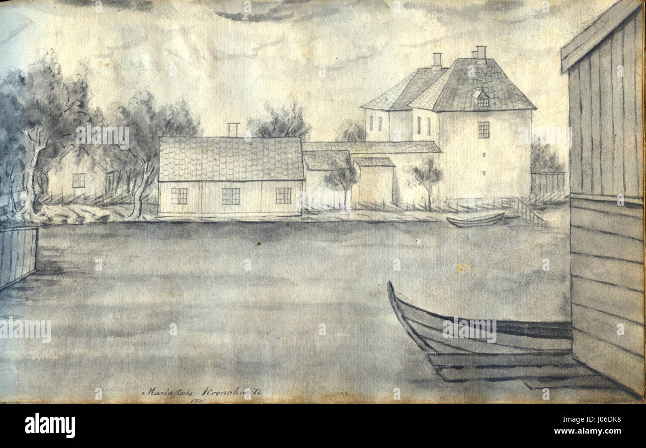 The 'Mariéstads Kronohäkte' is a historic prison in Sweden. The ...