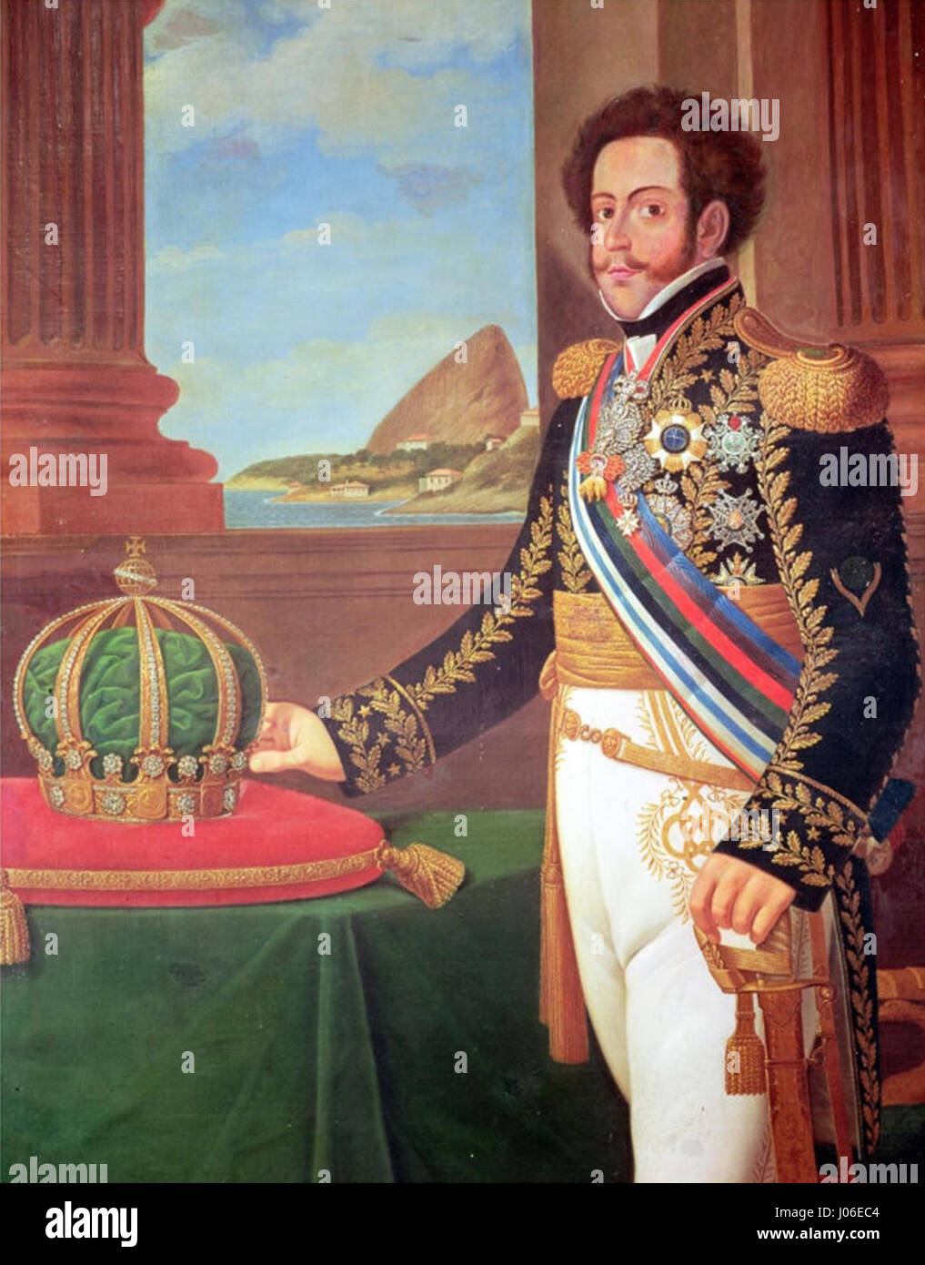 'Pedro I' is a portrait of Emperor Pedro I of Brazil, painted by ...