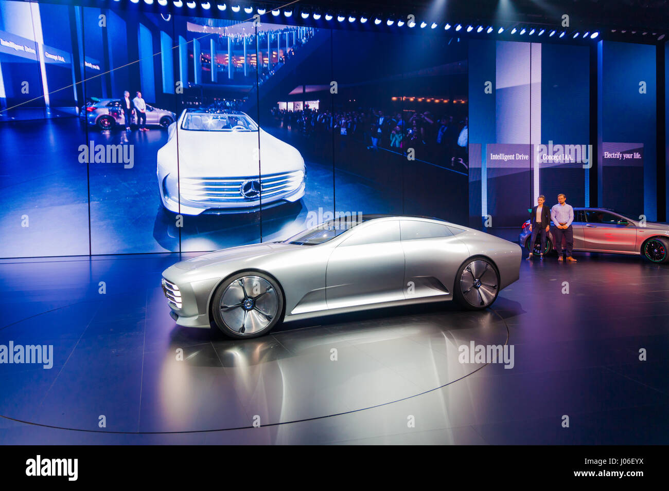 FRANKFURT - SEPTEMBER 23: Mercedes-Benz Concept IAA shown at the 66th ...