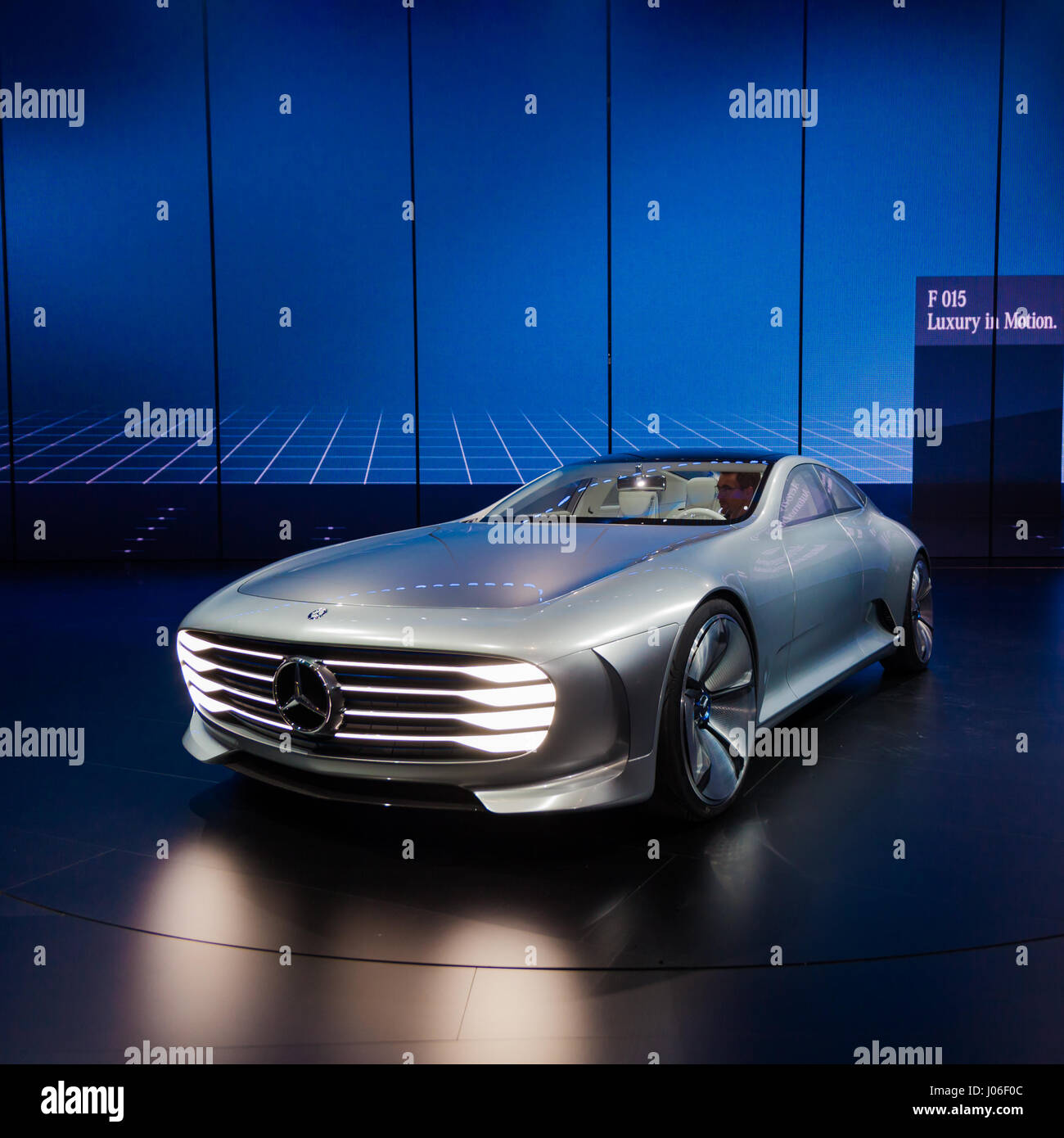 FRANKFURT - SEPTEMBER 23: Mercedes-Benz Concept IAA shown at the 66th ...