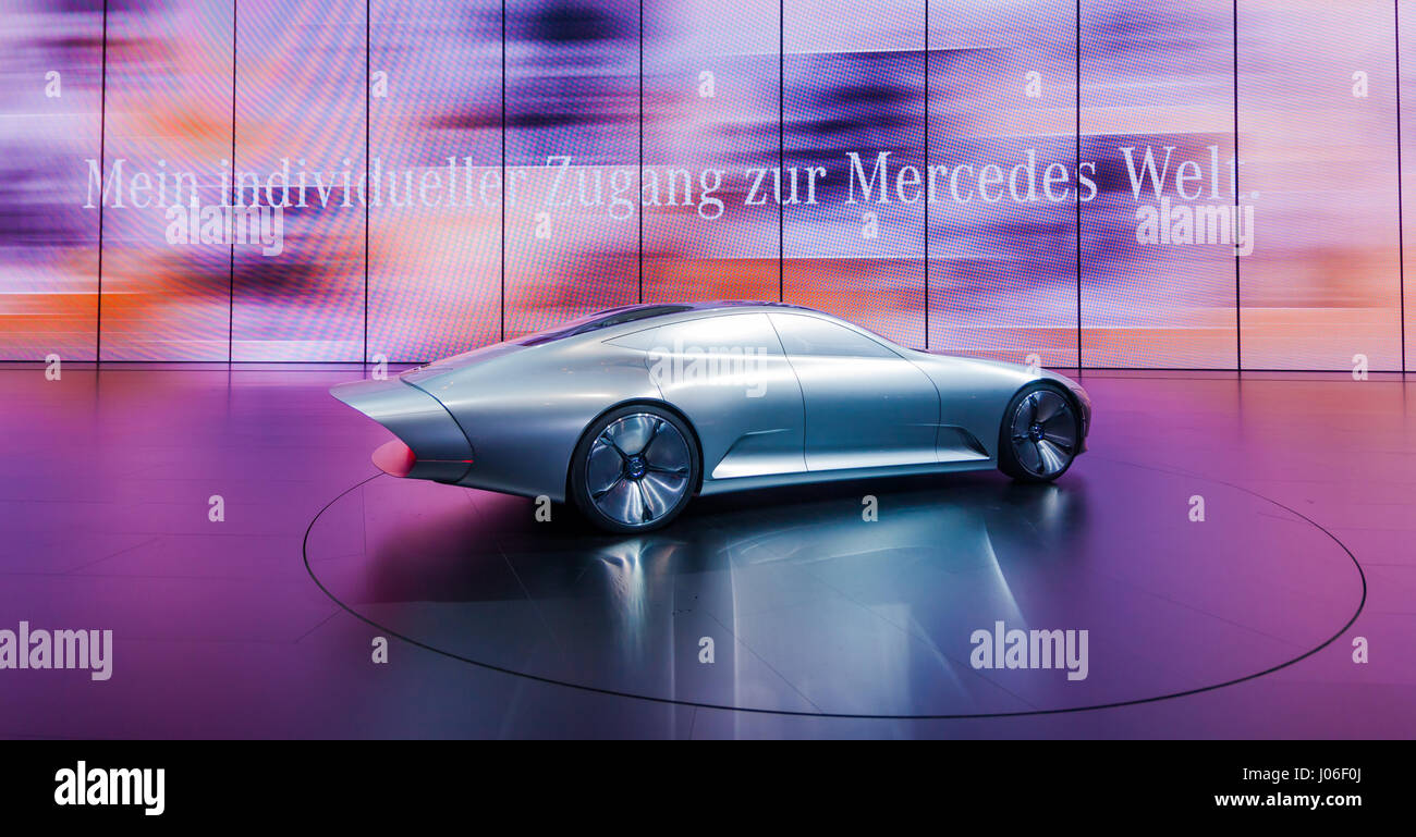 FRANKFURT - SEPTEMBER 23: Mercedes-Benz Concept IAA shown at the 66th ...