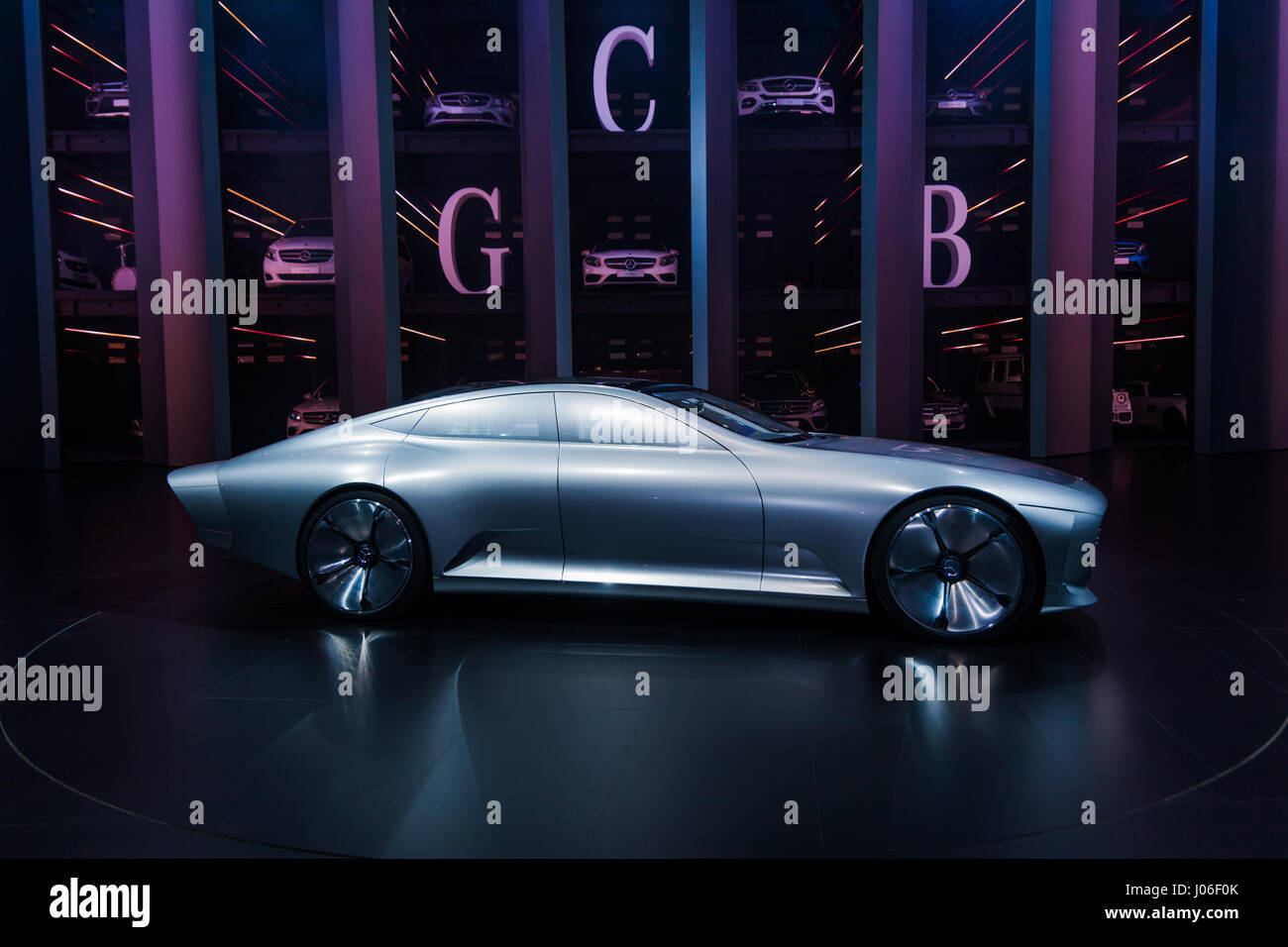 FRANKFURT - SEPTEMBER 23: Mercedes-Benz Concept IAA shown at the 66th ...