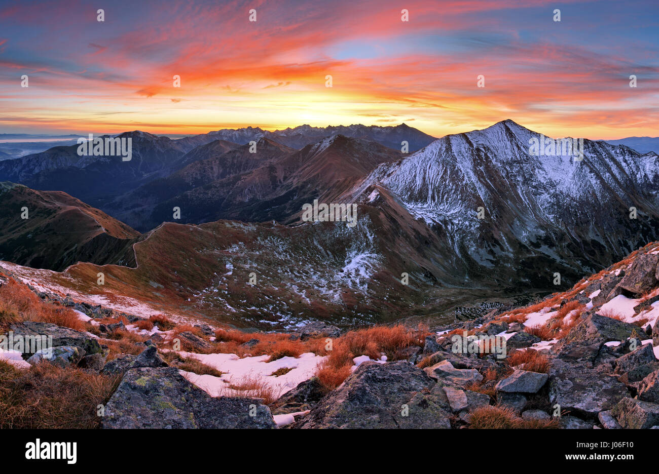 West tatra mountains hi-res stock photography and images - Alamy