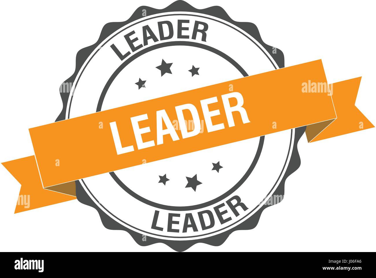 Leader stamp illustration Stock Vector Image & Art - Alamy