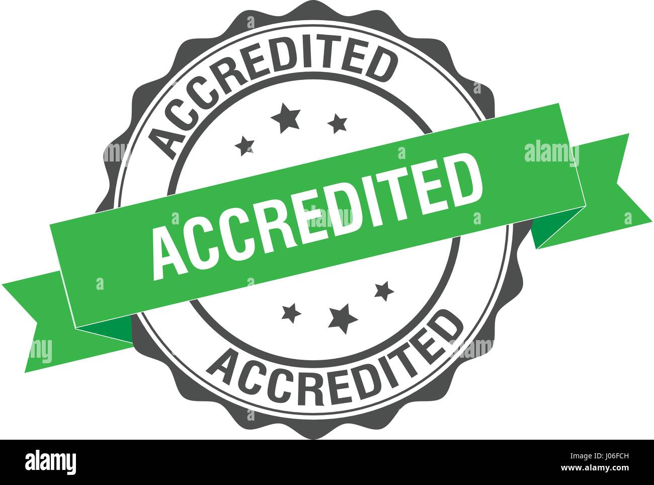 Accredited stamp illustration Stock Vector Image & Art - Alamy