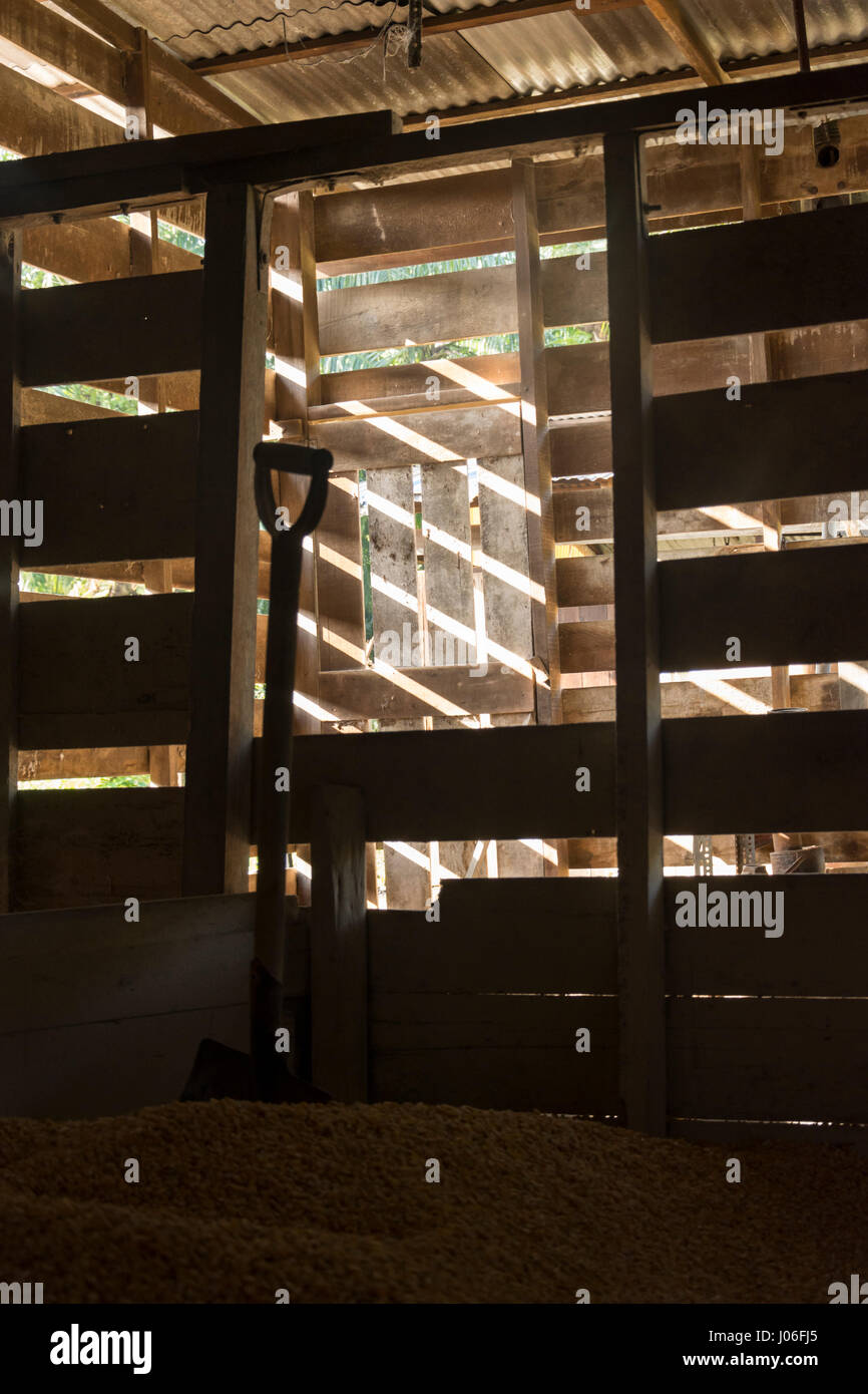 A section of a farm house.for stacking old stuff Stock Photo - Alamy