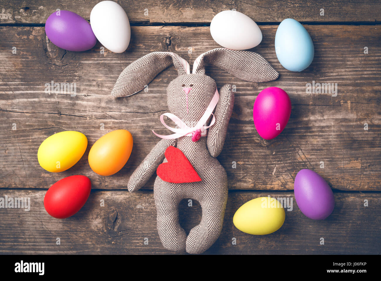 Easter bunny on old hi-res stock photography and images - Alamy