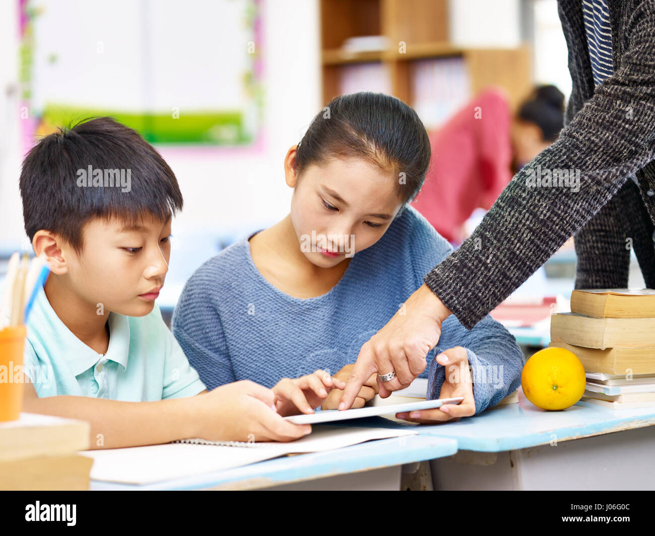 Asian teacher classroom hi-res stock photography and images - Alamy
