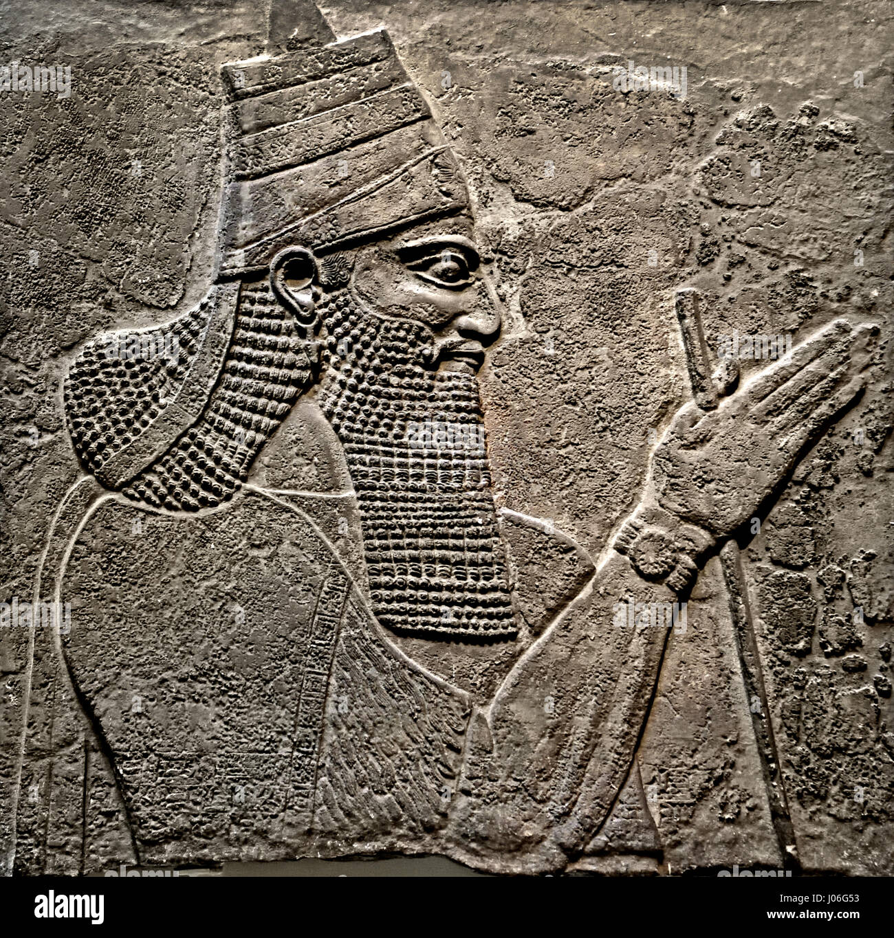 Tiglath Pileser III 728 BC Central Palace of Nineveh Mesopotamia Iraq ...