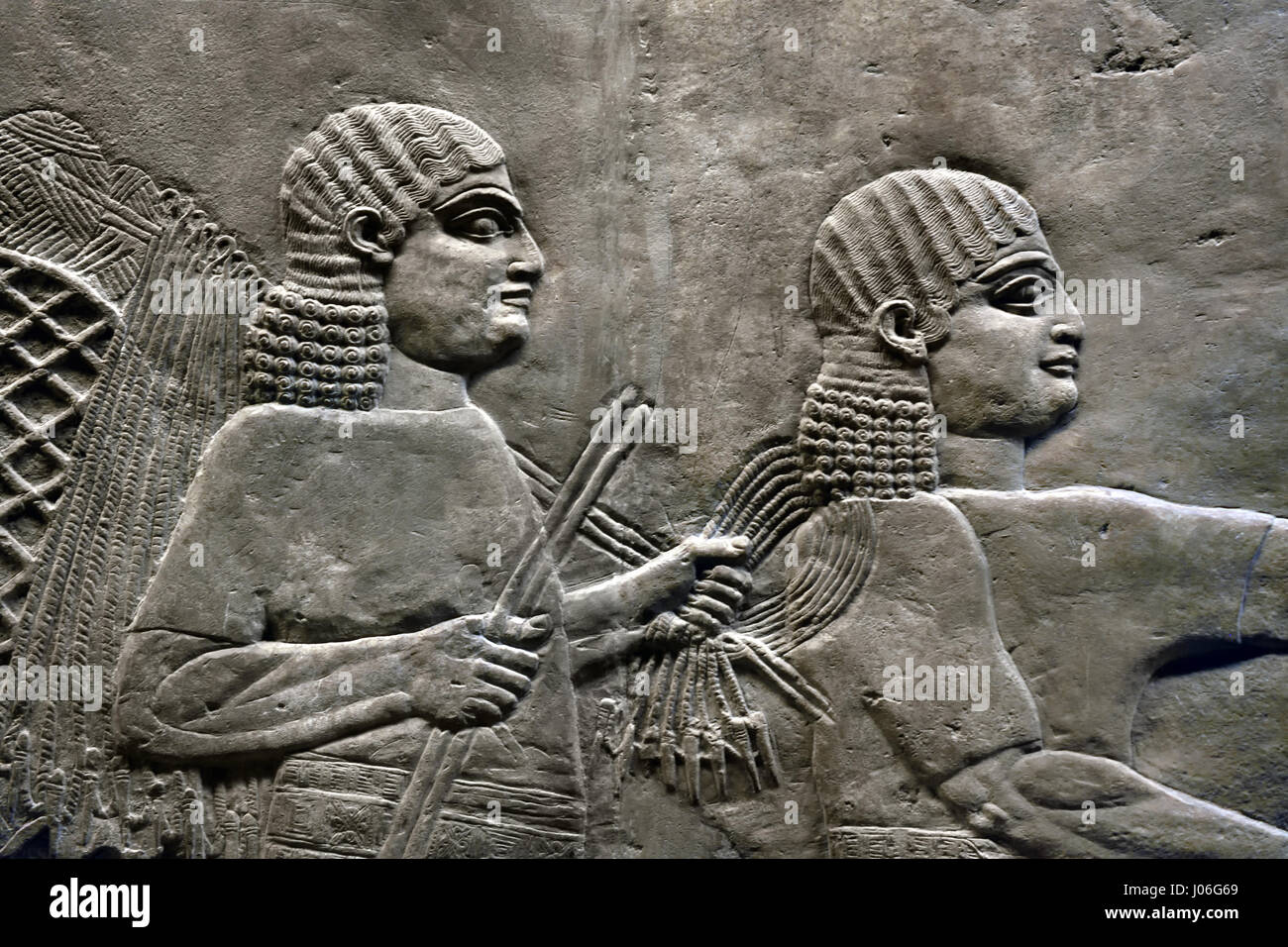 The Royal Lion hunt of King Assurbanipal from the North Palace of ...