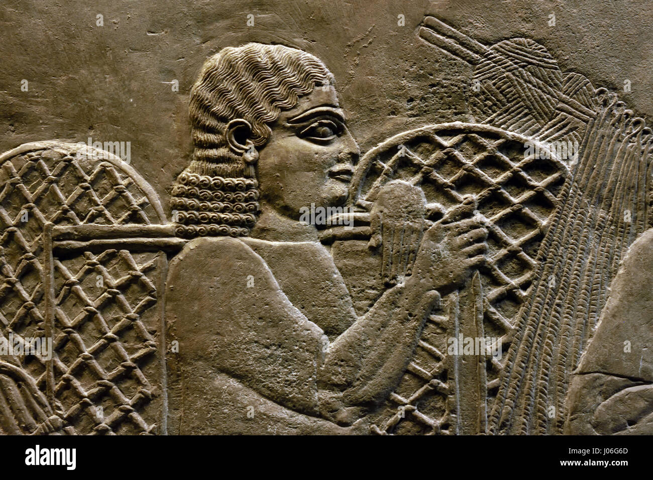 The Royal Lion hunt of King Assurbanipal from the North Palace of ...