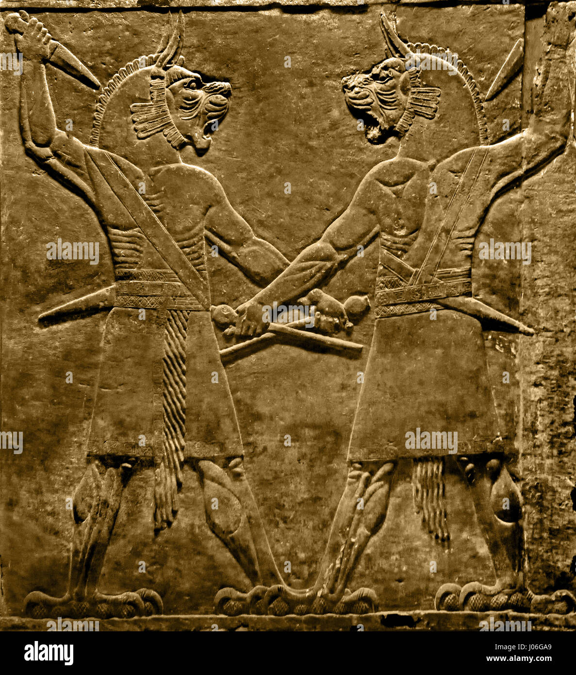 The neo assyrian empire 934 609 bc hi-res stock photography and images ...