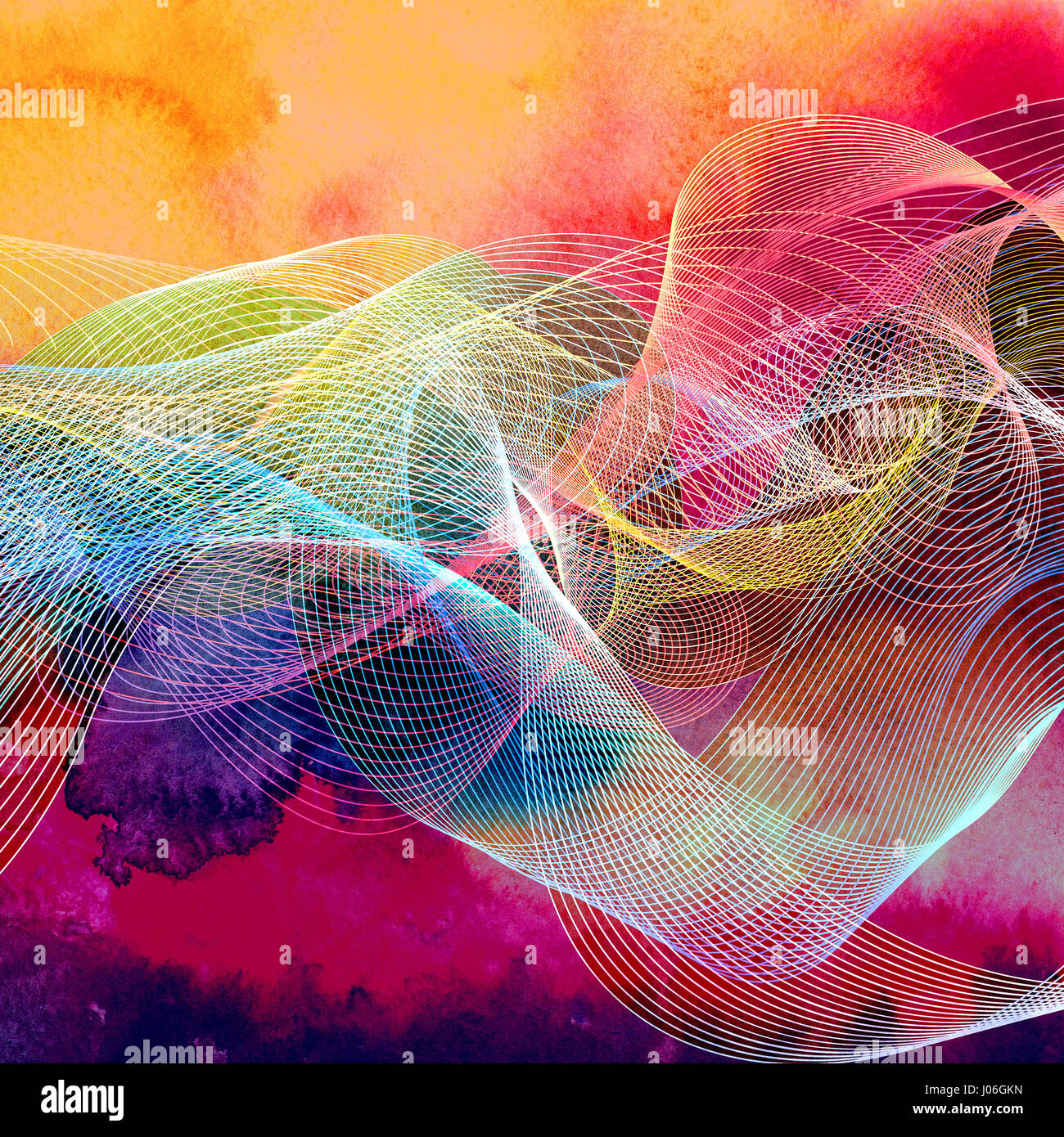Abstract loop pattern hi-res stock photography and images - Alamy