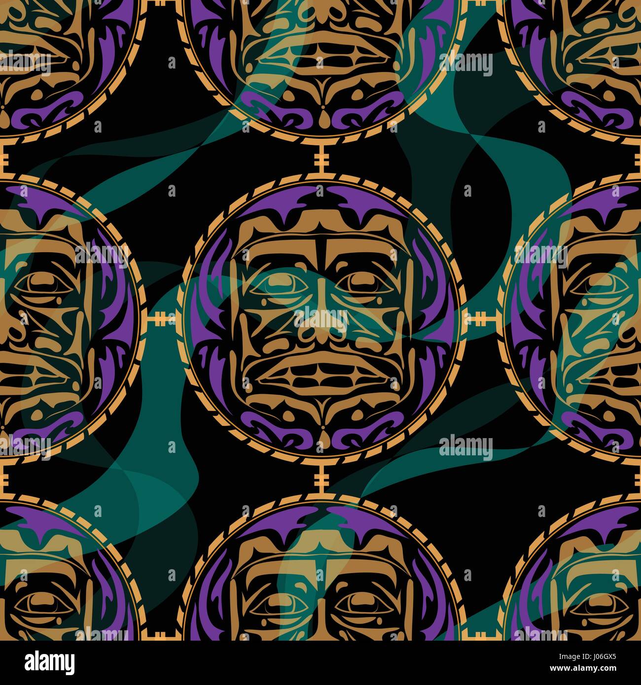 Native american sun symbol Stock Vector Images - Alamy