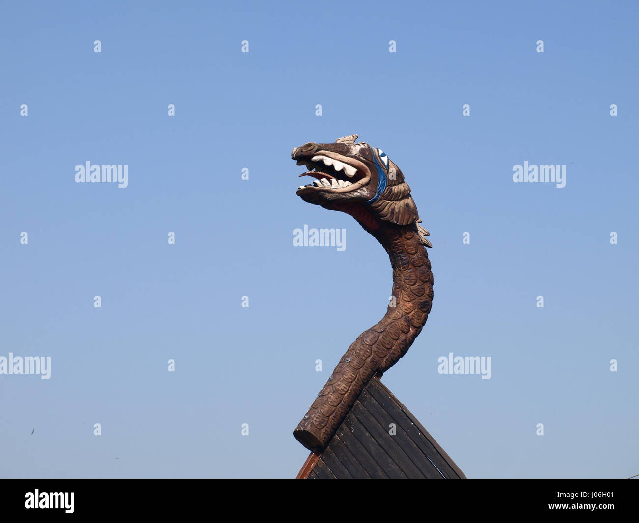 Viking boat figurehead hi-res stock photography and images - Alamy