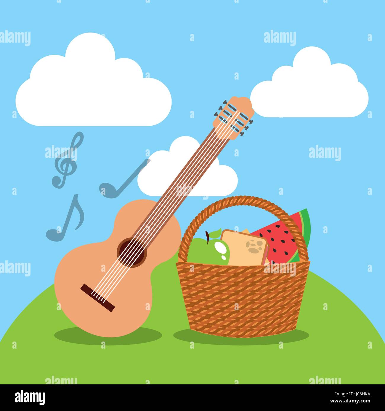 picnic concept design Stock Vector Image & Art - Alamy