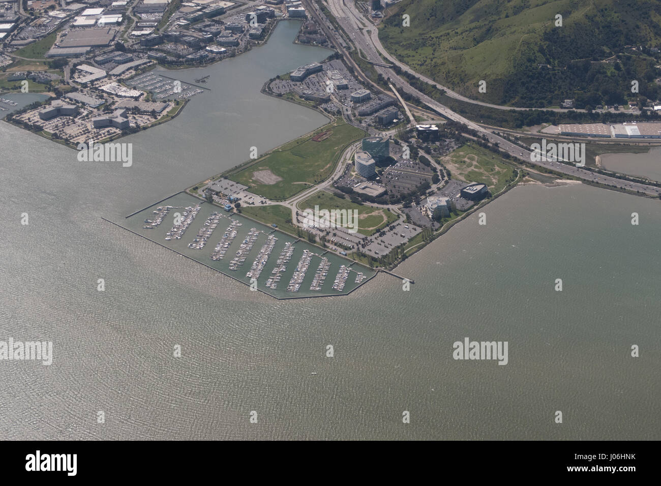San francisco airport aerial view hi-res stock photography and images ...