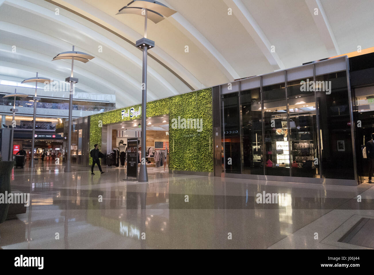 Lax airport inside hi-res stock photography and images - Alamy