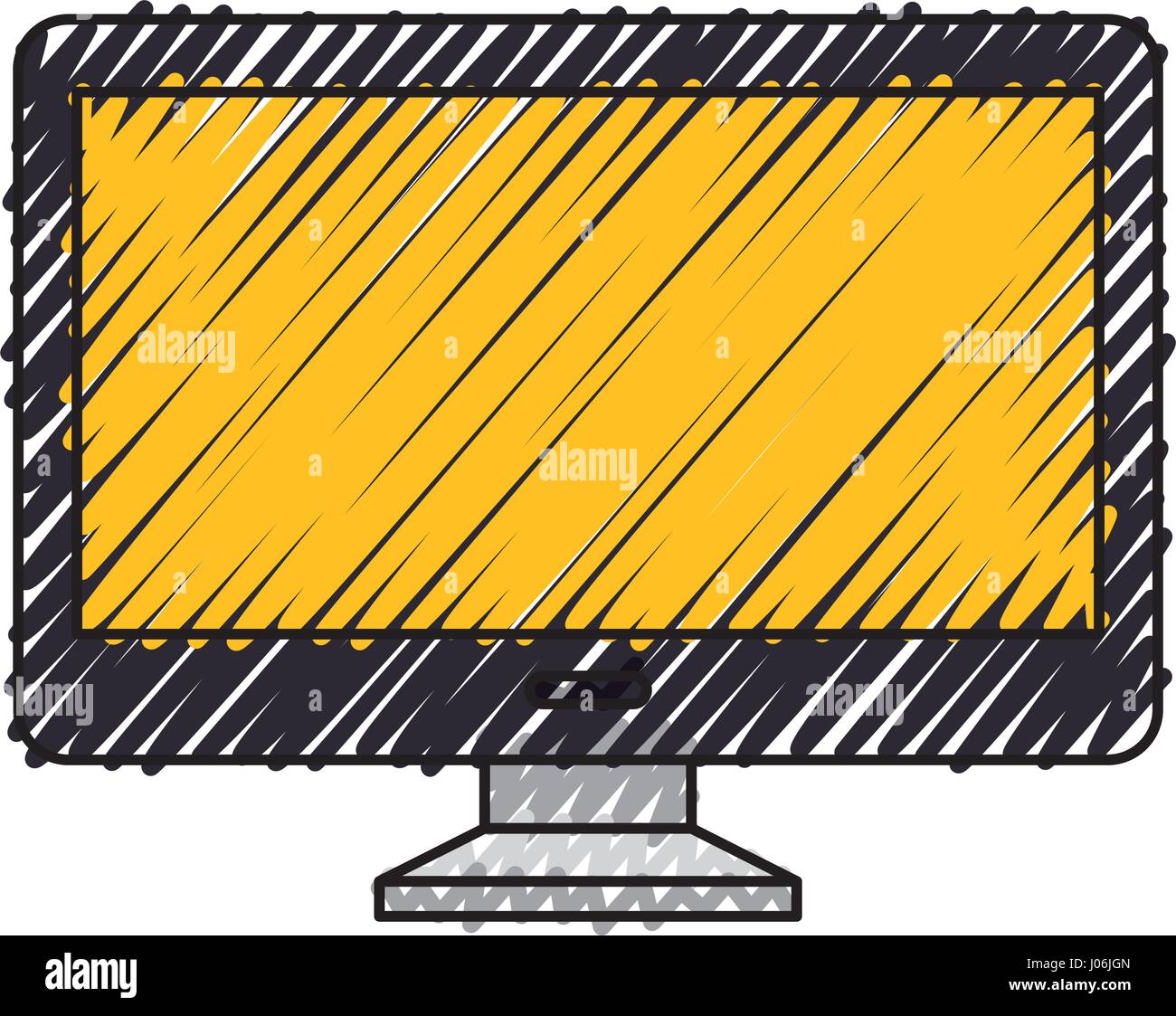 computer desktop with template icon vector illustration design Stock ...