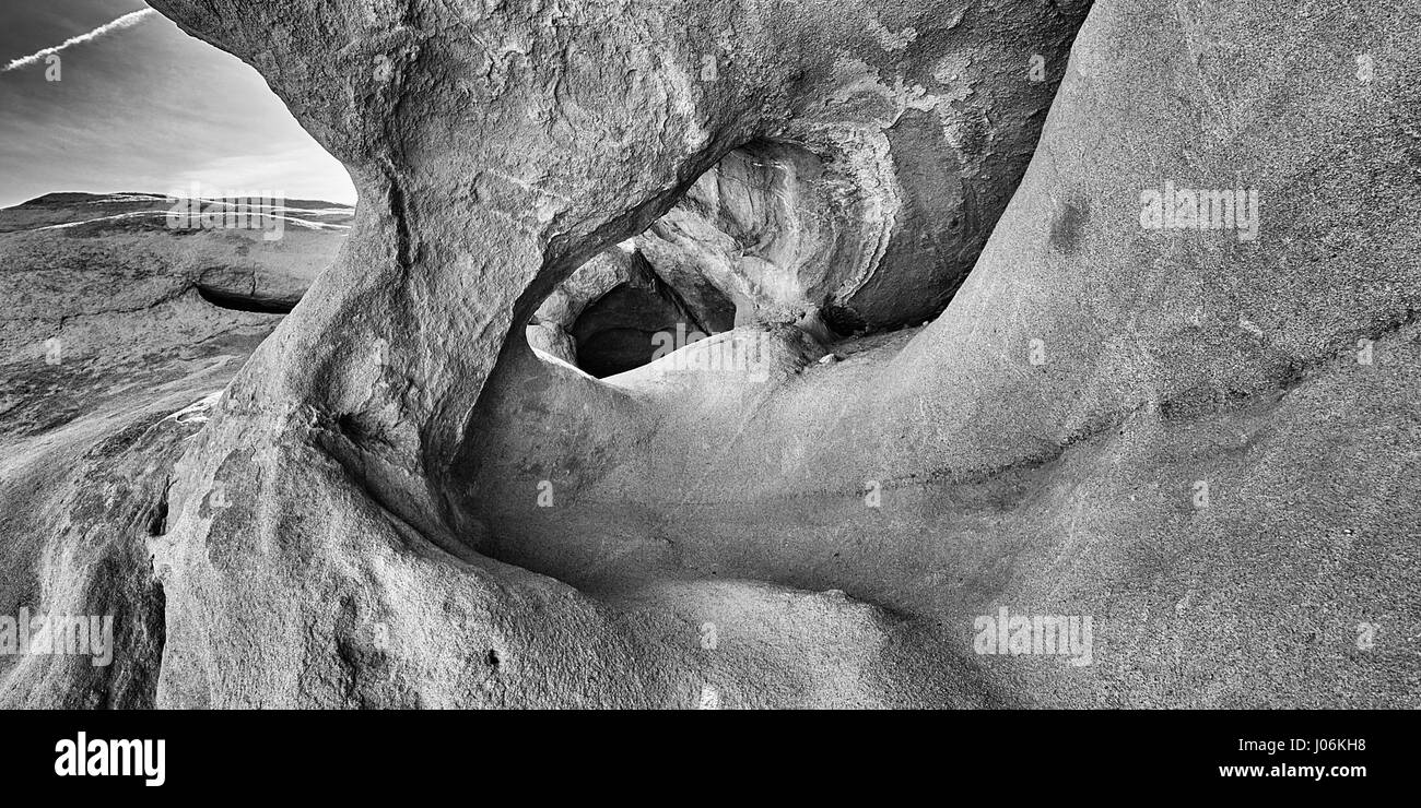 Desert wind caves landscape in Anza Borrego Stock Photo - Alamy