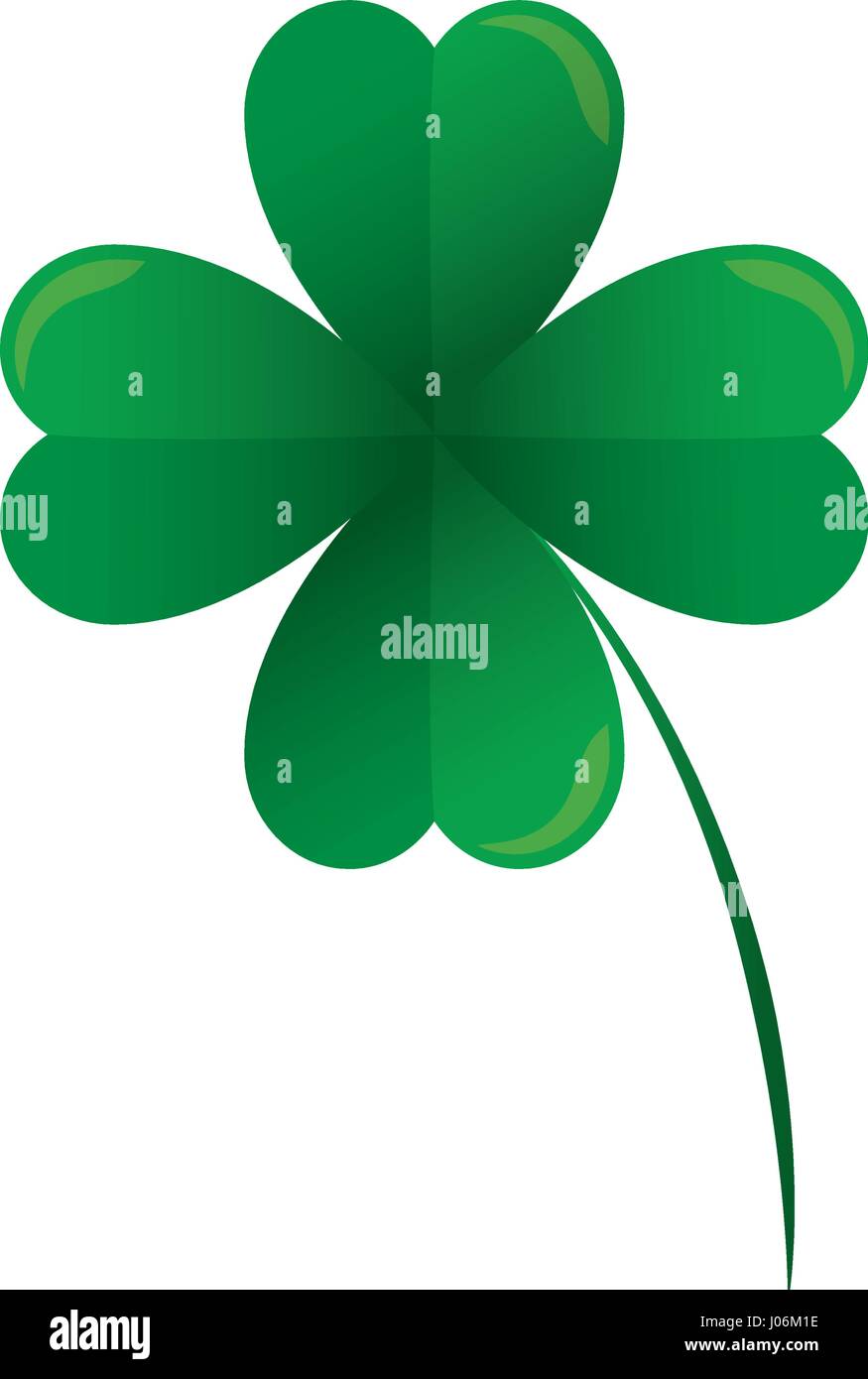 saint patrick clover leaf Stock Vector Image & Art - Alamy