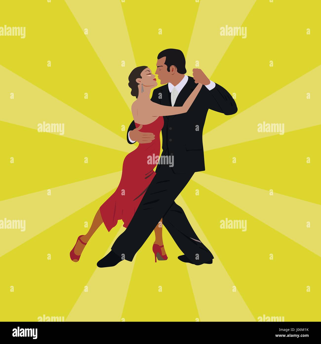 Argentina tango dance red hi-res stock photography and images - Alamy