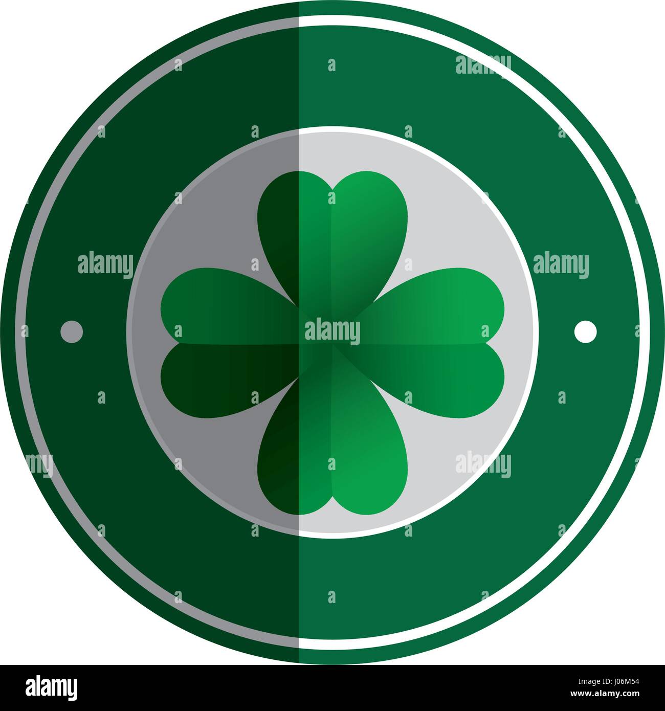 saint patrick clover leaf Stock Vector Image & Art - Alamy