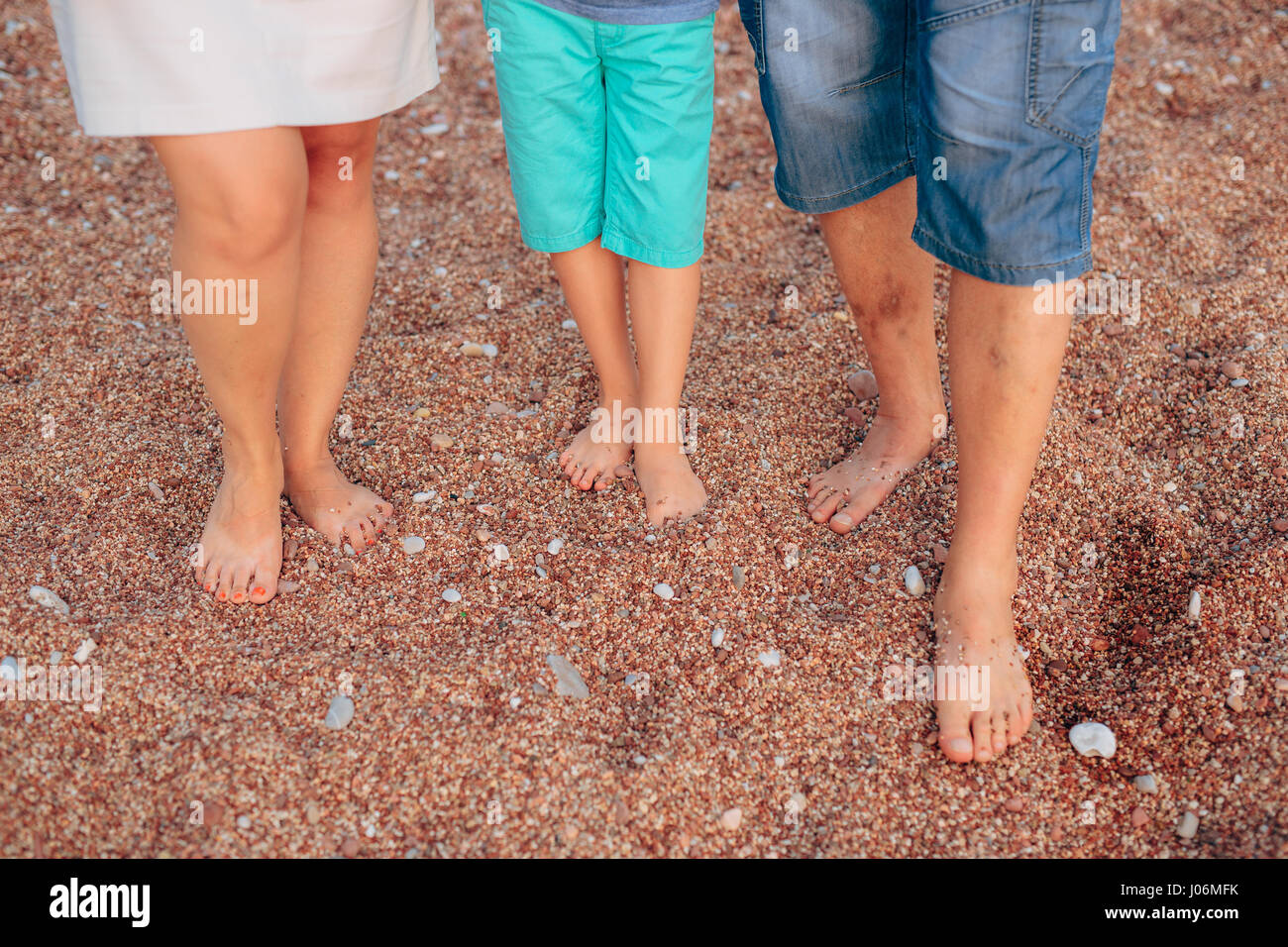 Kids feet beach tropical hi-res stock photography and images - Alamy